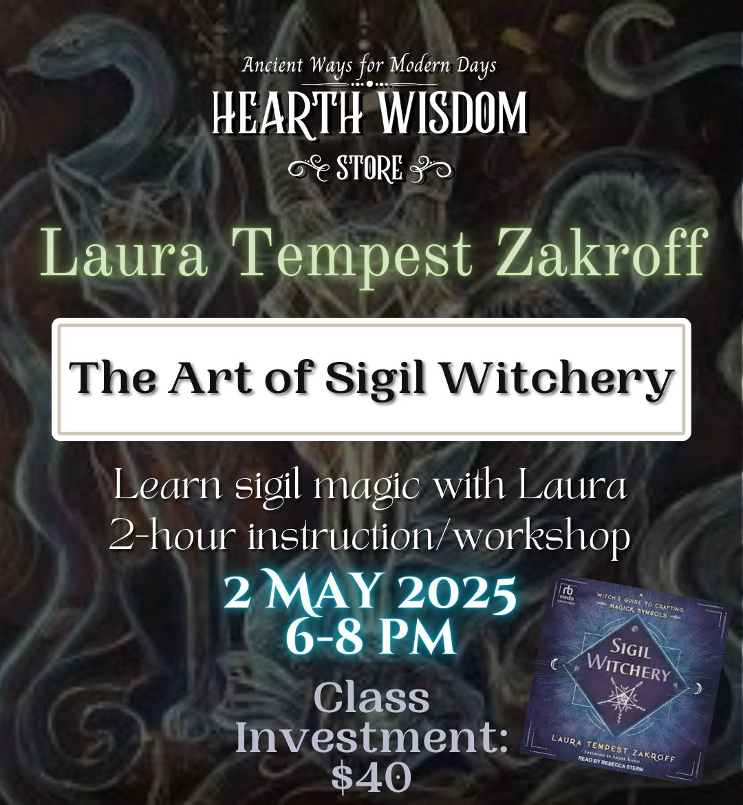 The Art of Sigil Witchery w/ Laura Tempest Zakroff | Hearth Wisdom Store